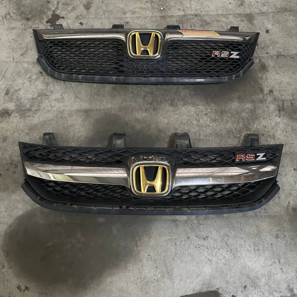HONDA STREAM RN6 RN8 GOLD LOGO RSZ FRONT GRILLE ORIGINAL USED FROM ...