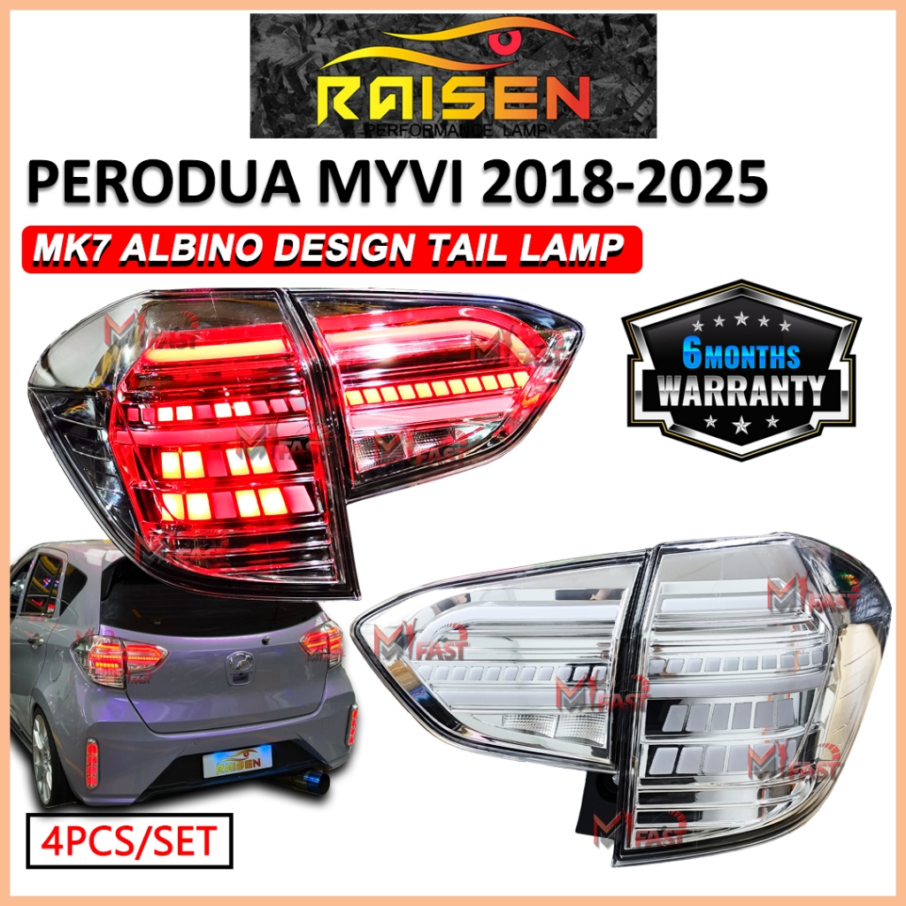 Perodua Myvi G3 Facelift 2018 - 2025 MK7 Design Tail Lamp Lampu ...