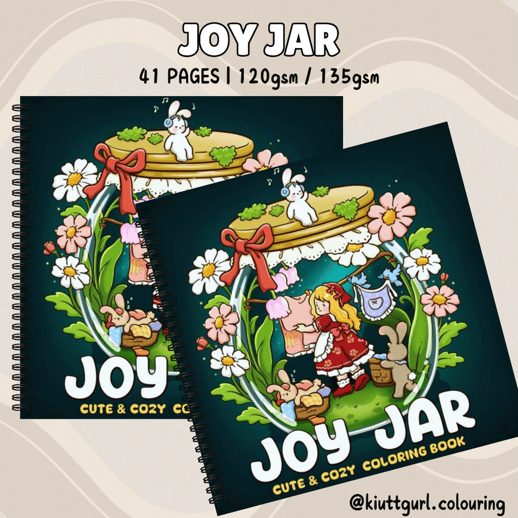 JOY JAR By Hygge Artful Coloring Books 41pages | Shopee Malaysia