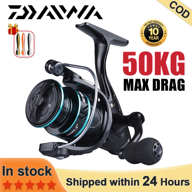 DAIWA Fishing Reel Spinning Reel BC 5.2:1 Full Metal Spool Fishing Reel ...