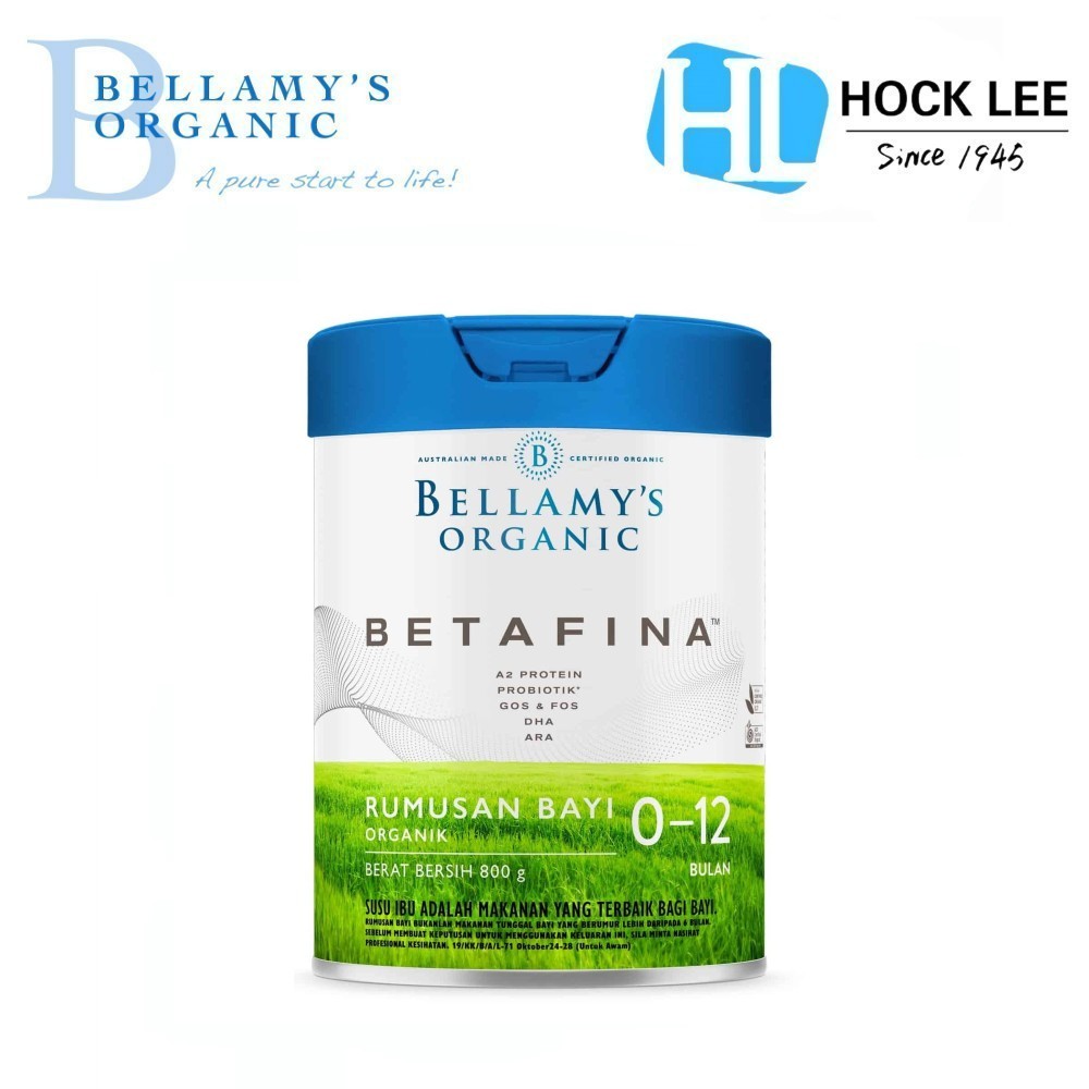 Bellamys Organic BetaFina Step 1 800g | Shopee Malaysia