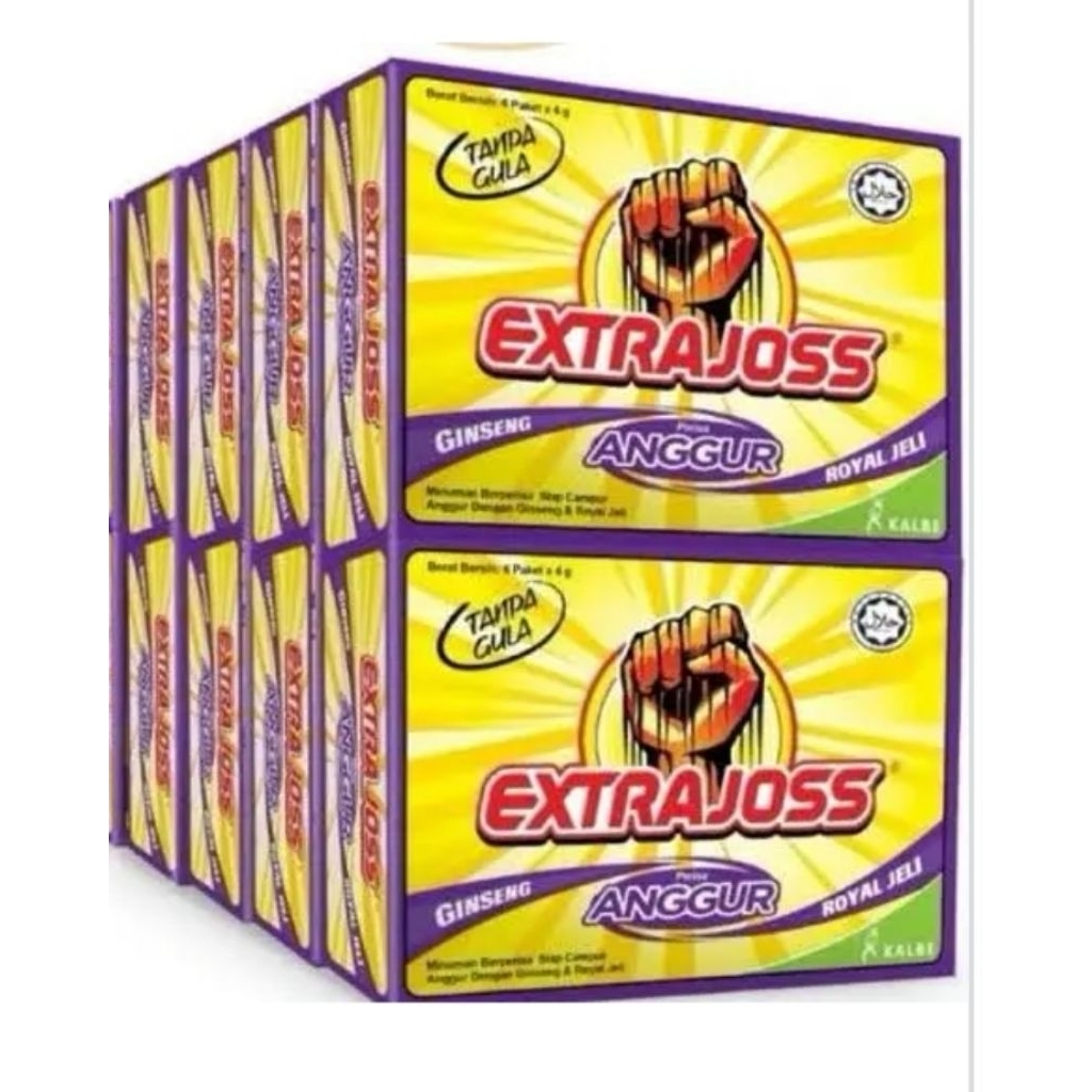 EXTRA JOSS ANGGUR 10kotak*6pcs | Shopee Malaysia
