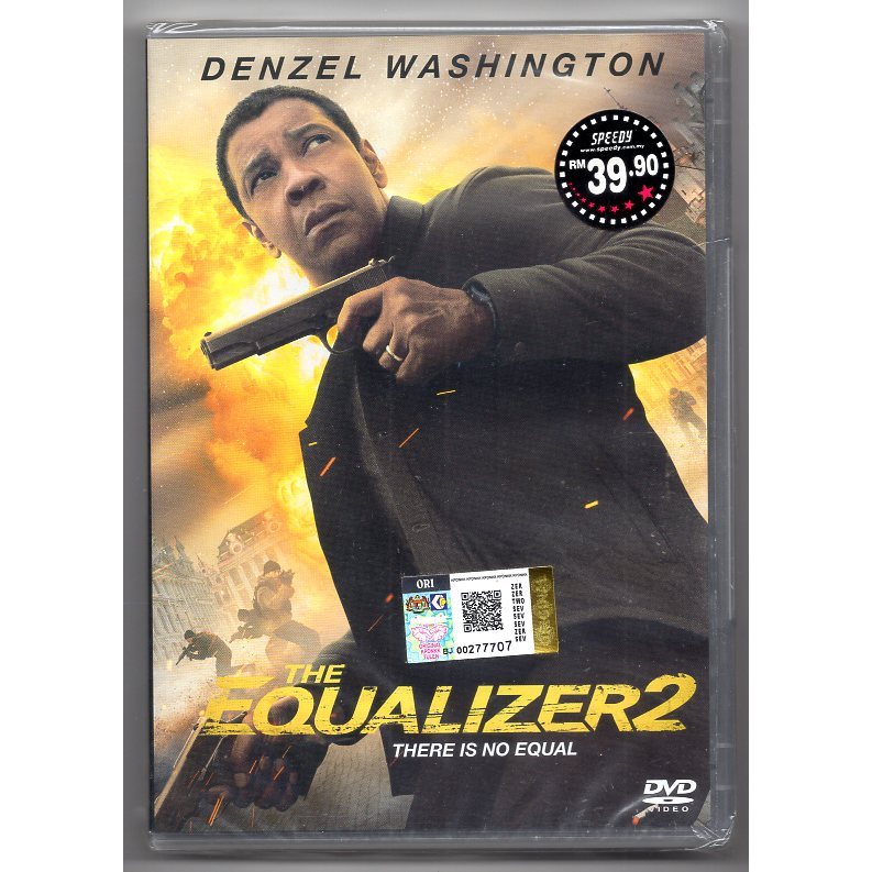 THE EQUALIZER 2 (DVD ORIGINAL) | Shopee Malaysia