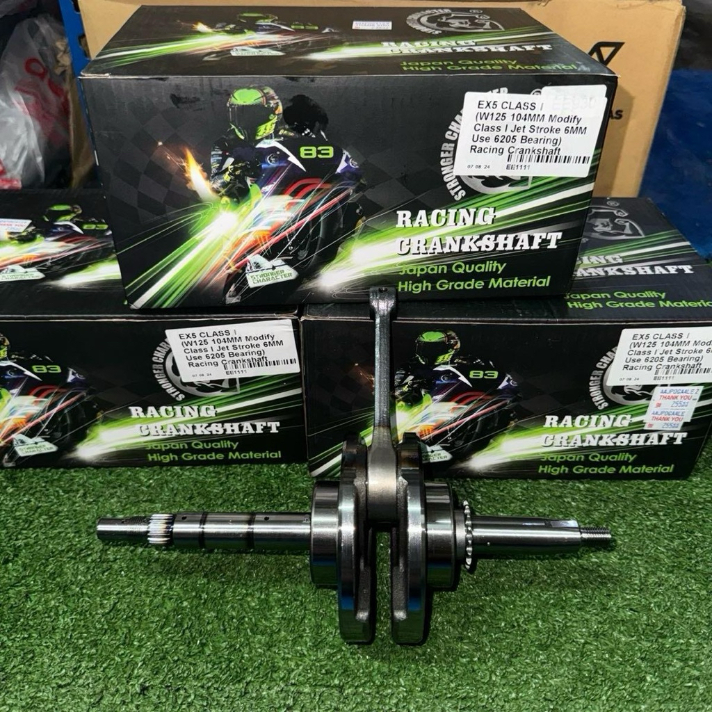 W125 PNP CLASS 1 JET 6 CRANKSHAFT STRONGER DIAMETER 104 ROD DREAM ...