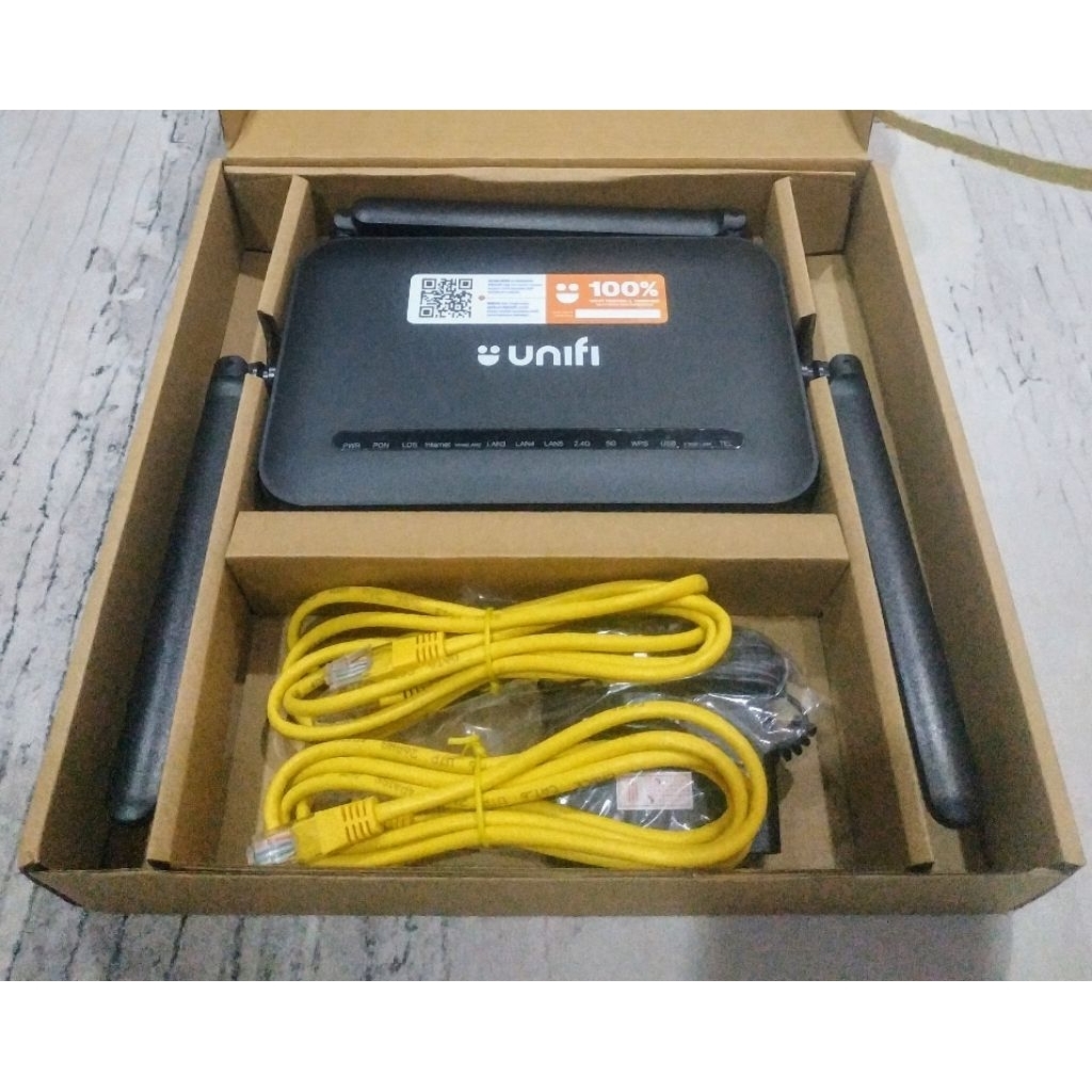 (New Set) SKYWORTH Combo Box BLACK 2.5G AX3000 GN630V Router Modem ...