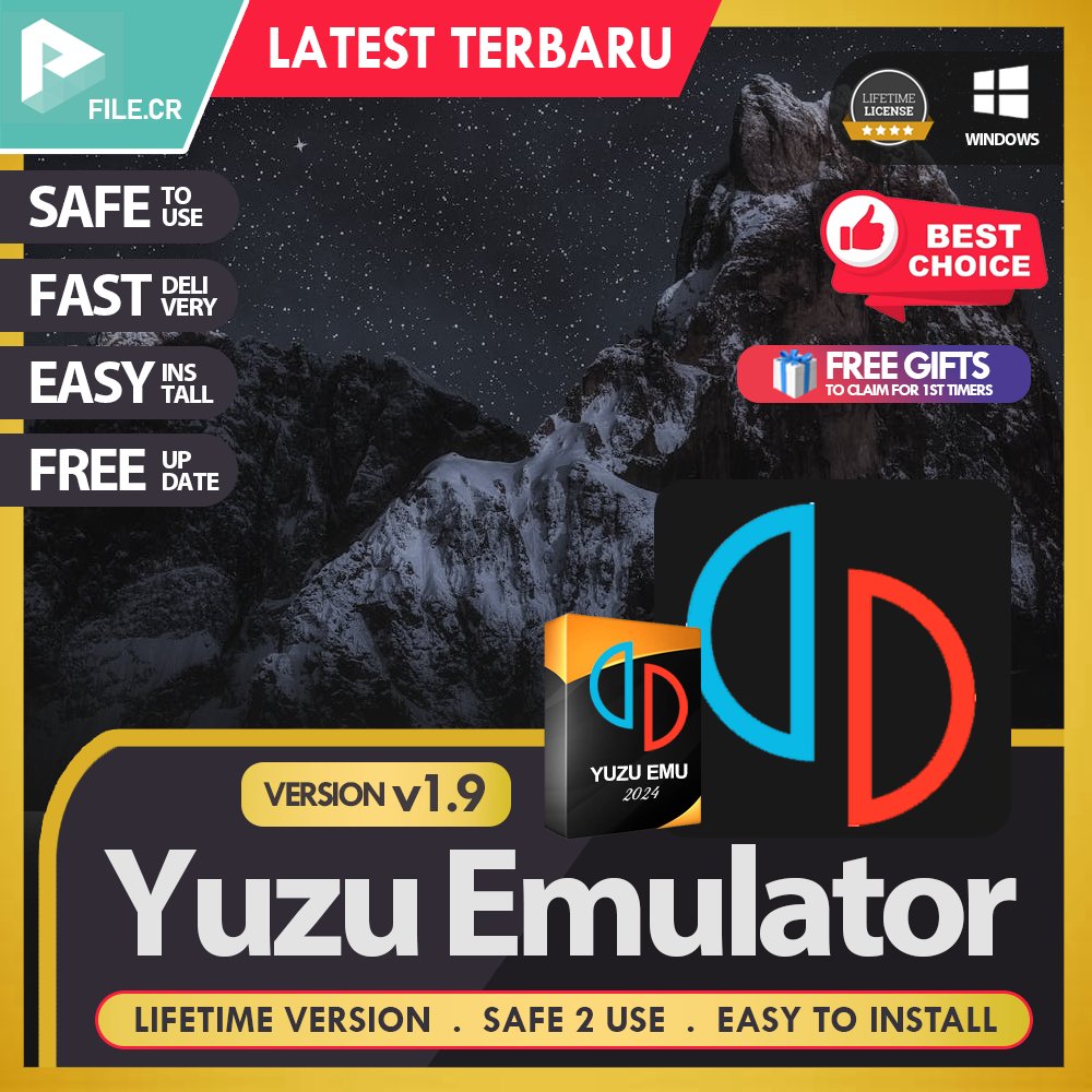 Yuzu Emulator 1.9 2025 for Windows 💯 EASY INSTALL 💯 LIFETIME PREMIUM 💯 ...