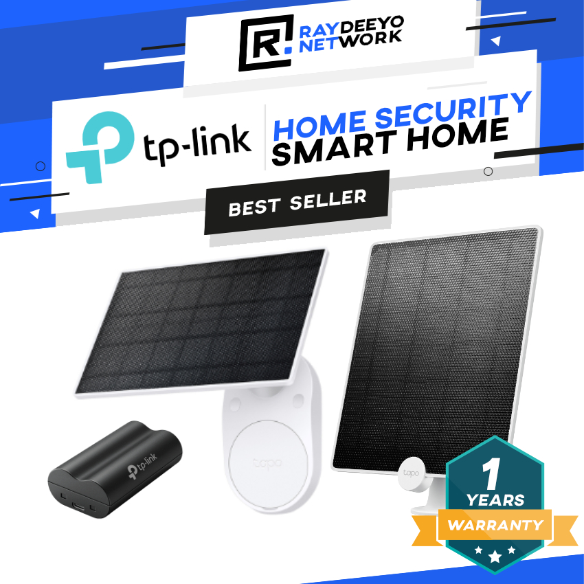 TP-LINK Battery Pack & Solar Panel Tapo A100, Tapo A200, Tapo A201, Tapo A202 | Shopee Malaysia