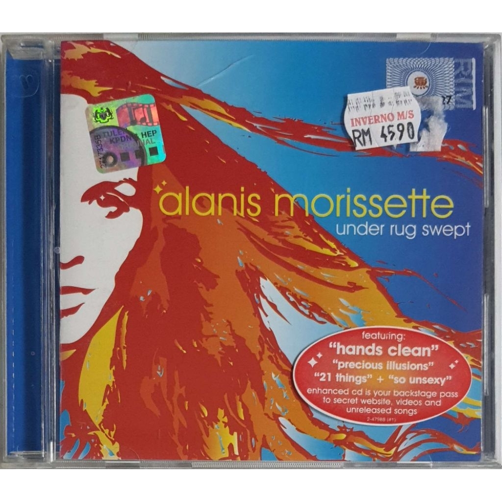 Alanis Morissette - Under Rug Swept (CD) | Shopee Malaysia