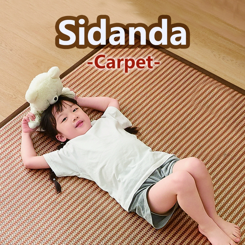SID Bamboo Mat Summer Cool RattanMat Double Folding Tikar Rotan Tikar ...
