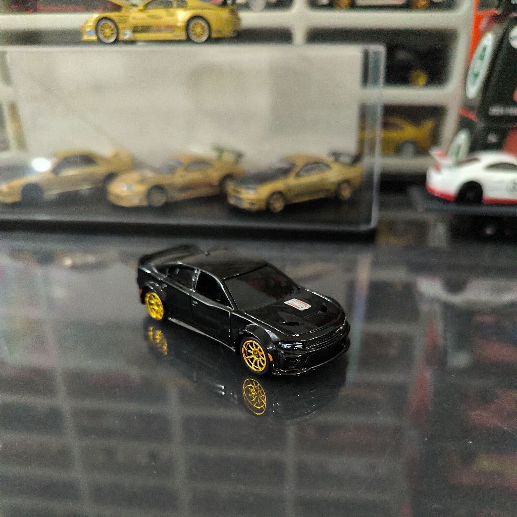 Hot Wheels Dodge Charger Hellcat 10pack Tayar Getah | Shopee Malaysia