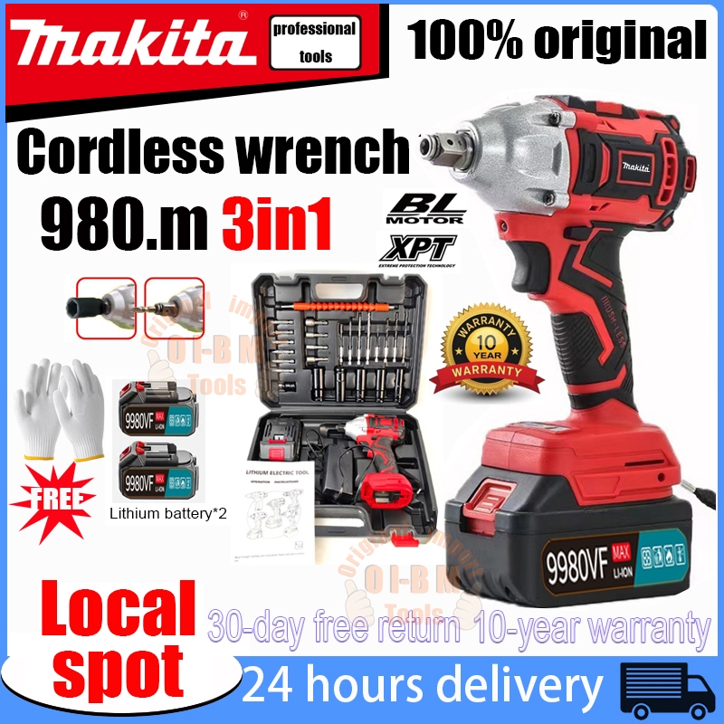 Makita Cordless Wrench 980N.m Brushless Impact Wrench 3in1 Impact ...