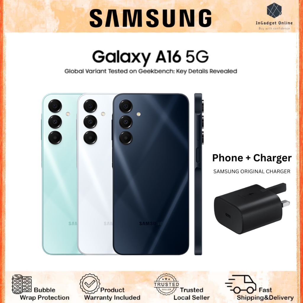 [PROMO] SAMSUNG A16 4G / 5G | 6.7” Large Display | 50MP Main Camera ...