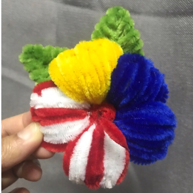 Corsage merdeka hari malaysia bunga raya kawat bulu | Shopee Malaysia
