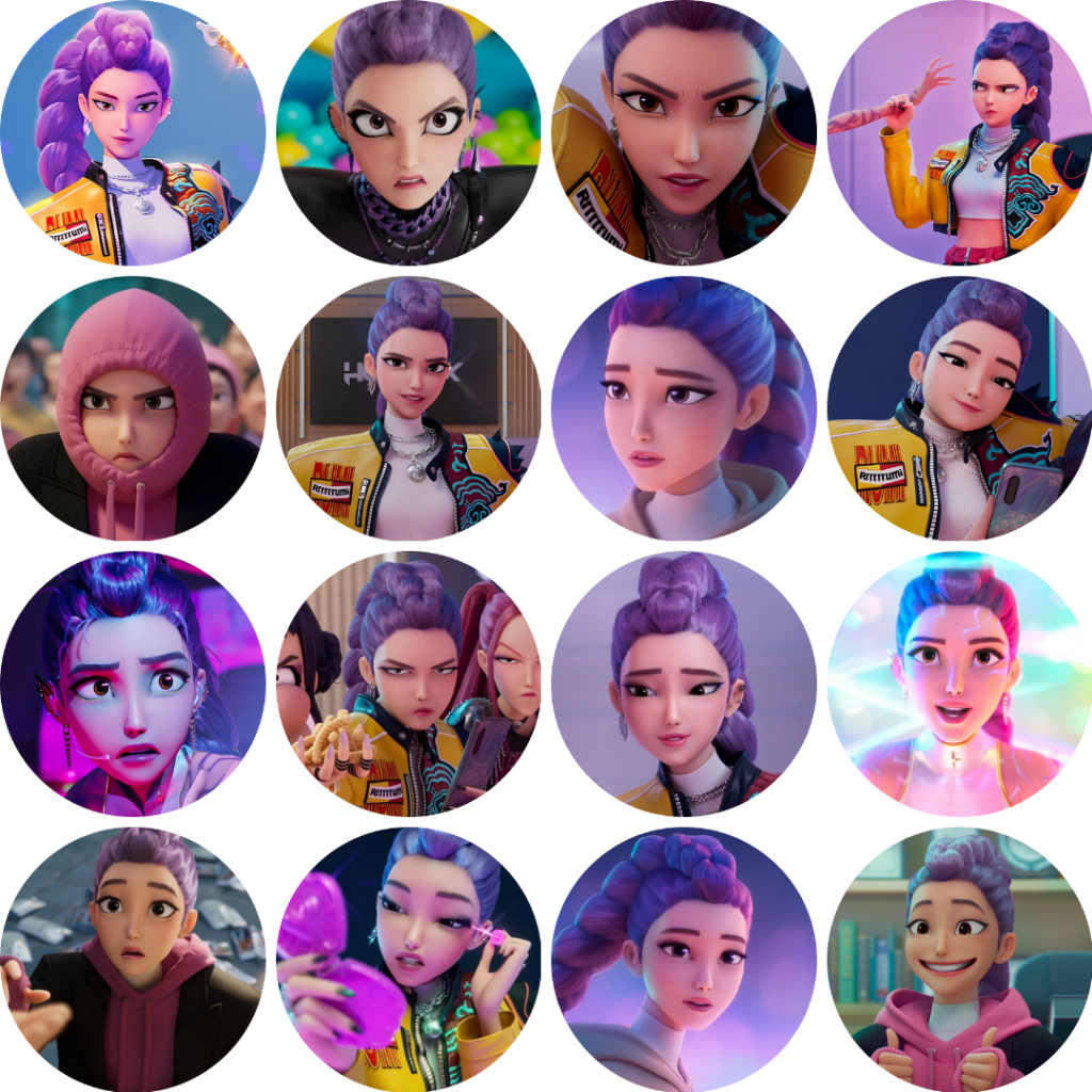 Kpop Demon Hunters Rumi Huntrix Button Badge 58mm | Shopee Malaysia