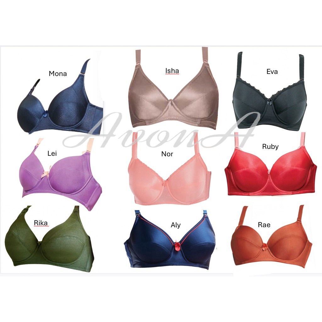 Everyday Comfort Bra- Rika,Lei,Isha, Eva, Nor, Ruby,Rae,Aly,Mona | Shopee Malaysia