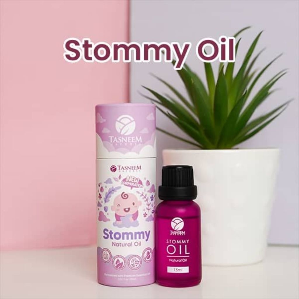 Tasneem Minyak Telon Baby Stommy Oil Bayi Original HQ 15ml | Shopee ...
