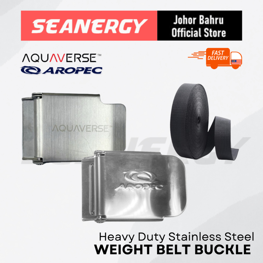 Aquaverse Aropec Heavy Duty Stainless Steel Weight Belt Buckle for ...