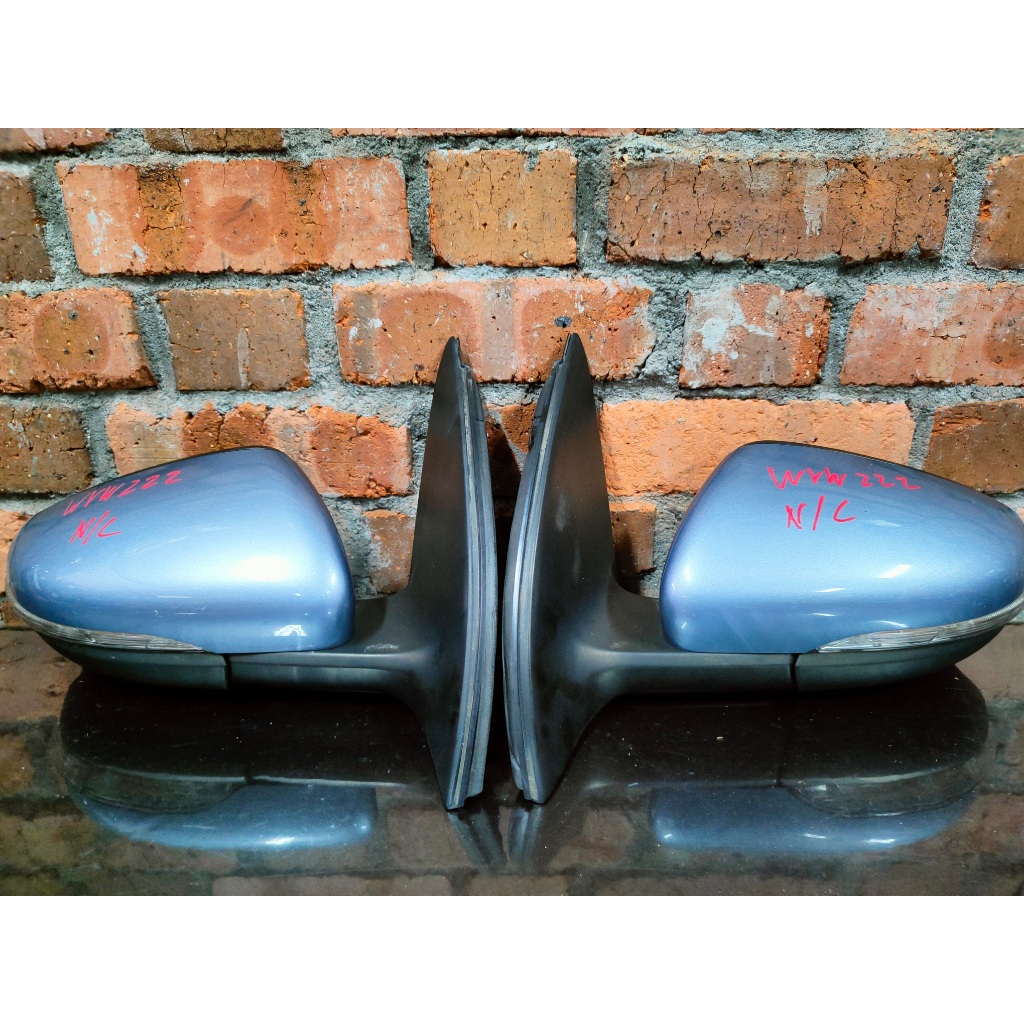 ORIGINAL VW Volkswagen GOLF Golf MK6 Side Door Mirror Mirrors Cermin ...