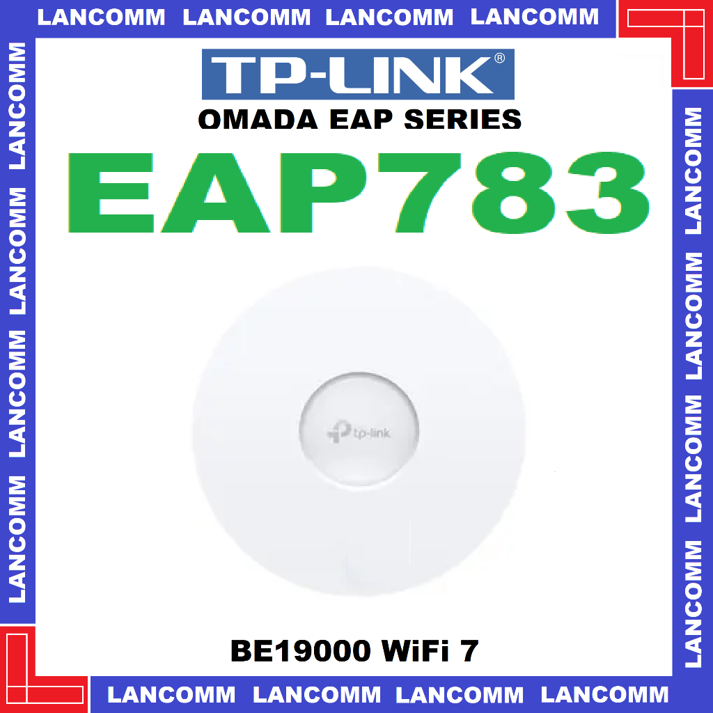 TP-LINK EAP783 BE22000 Ceiling Mount Tri-Band Wi-Fi 7 Access Point ...