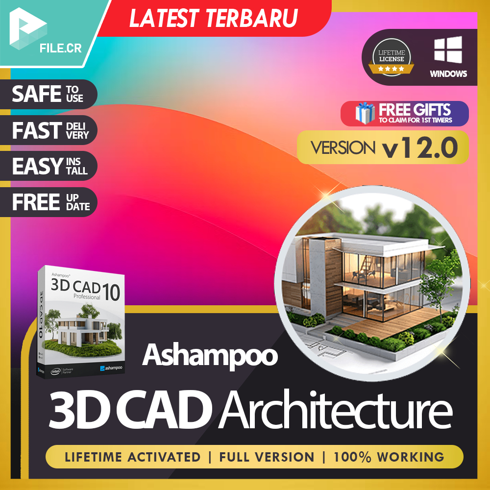 Ashampoo 3D CAD Architecture v12.0 💯 EASY INSTALL 💯 LIFETIME PREMIUM 💯 ...