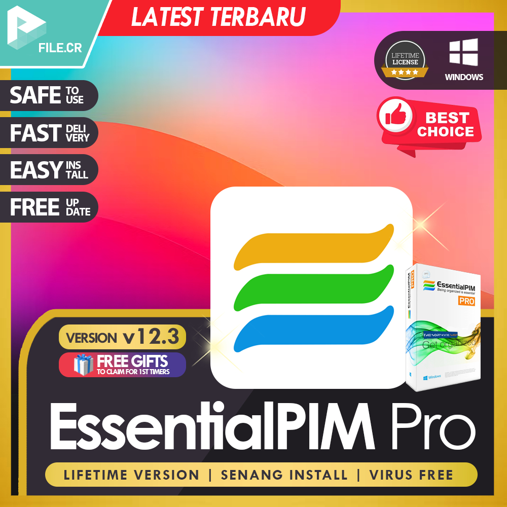 EssentialPIM Pro Business 12.2.2💯 EASY INSTALL 💯 LIFETIME PREMIUM 💯 ...