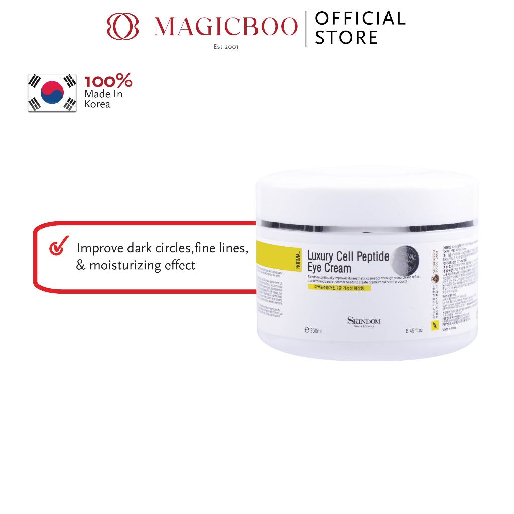 Magicboo Skindom Luxury Cell Peptide Eye Cream 250ml | Shopee Malaysia