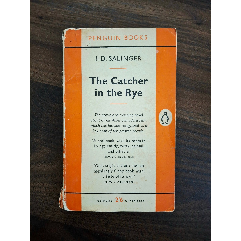 The Catcher In The Rye (J.D Salinger) | Shopee Malaysia