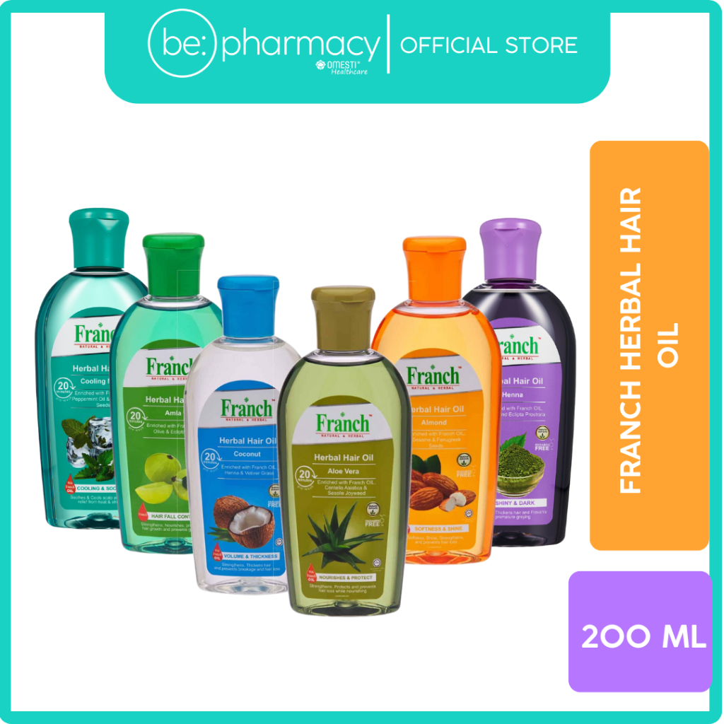 Franch Herbal Hair Oil 200ML | Shopee Malaysia