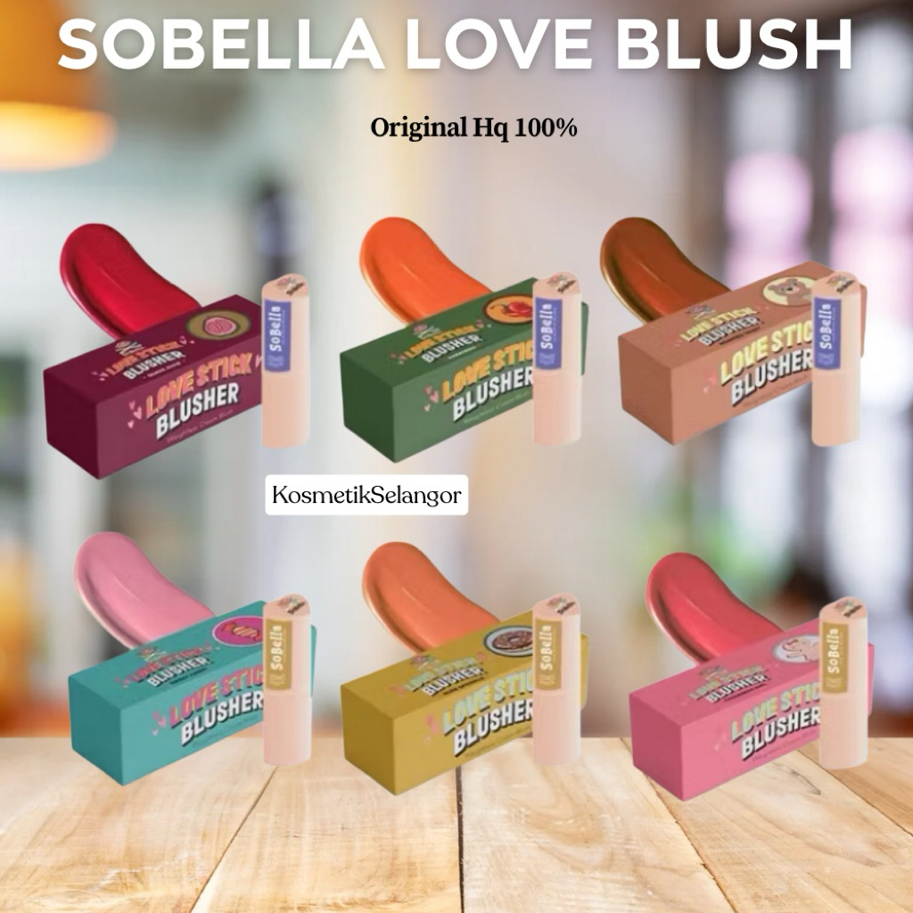 Sobella Love Stick Blusher | ️Sweet Candy | Nude Sprinkle | ️Cinnamon ...