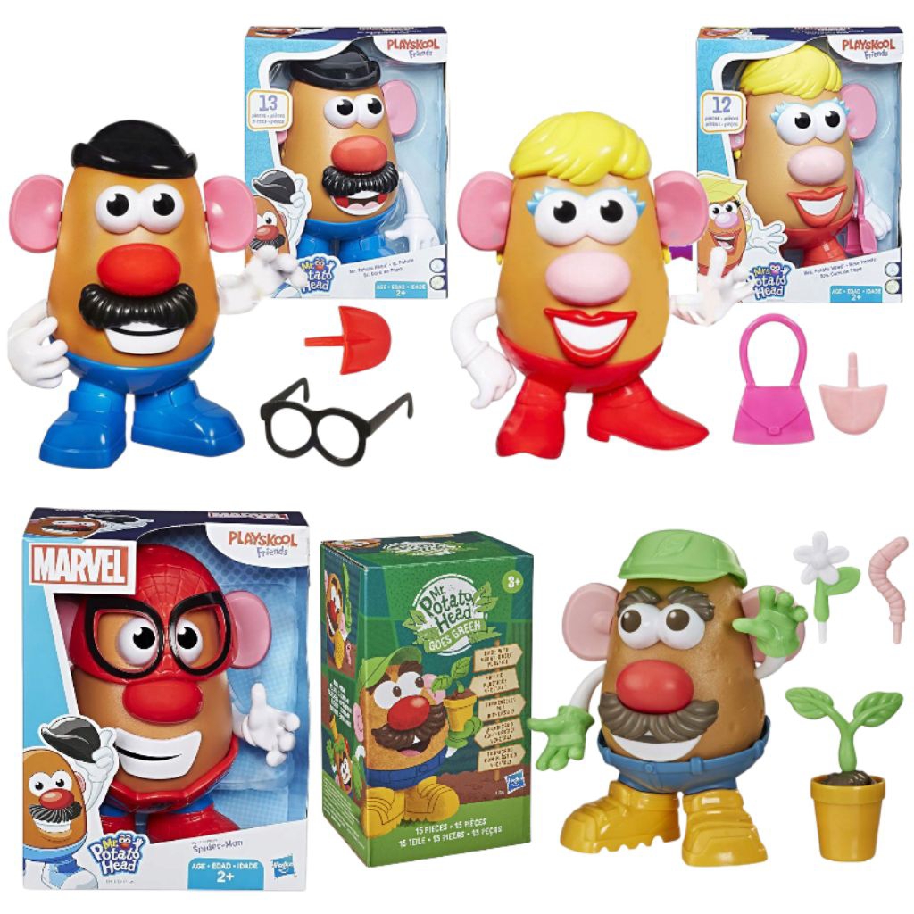 Hasbro Playskool Friends Mr Potato Mrs Potato Head Toy Story Face ...