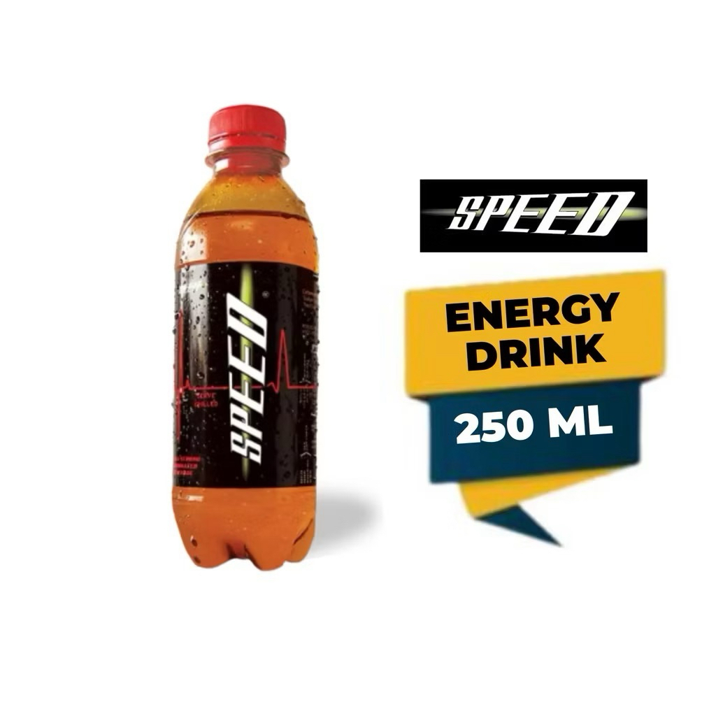 Speed Energy Drink 250ML bottle | Shopee Malaysia