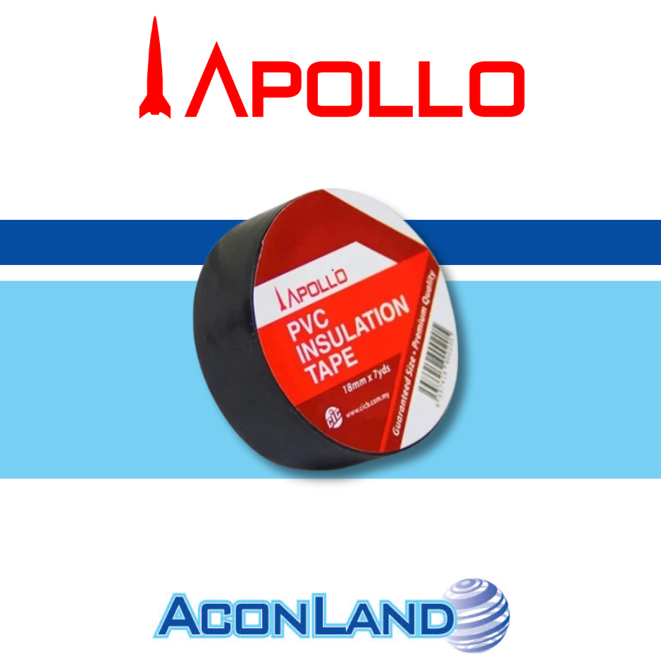 T-PVC BLACK TAPE (APOLLO) | Shopee Malaysia