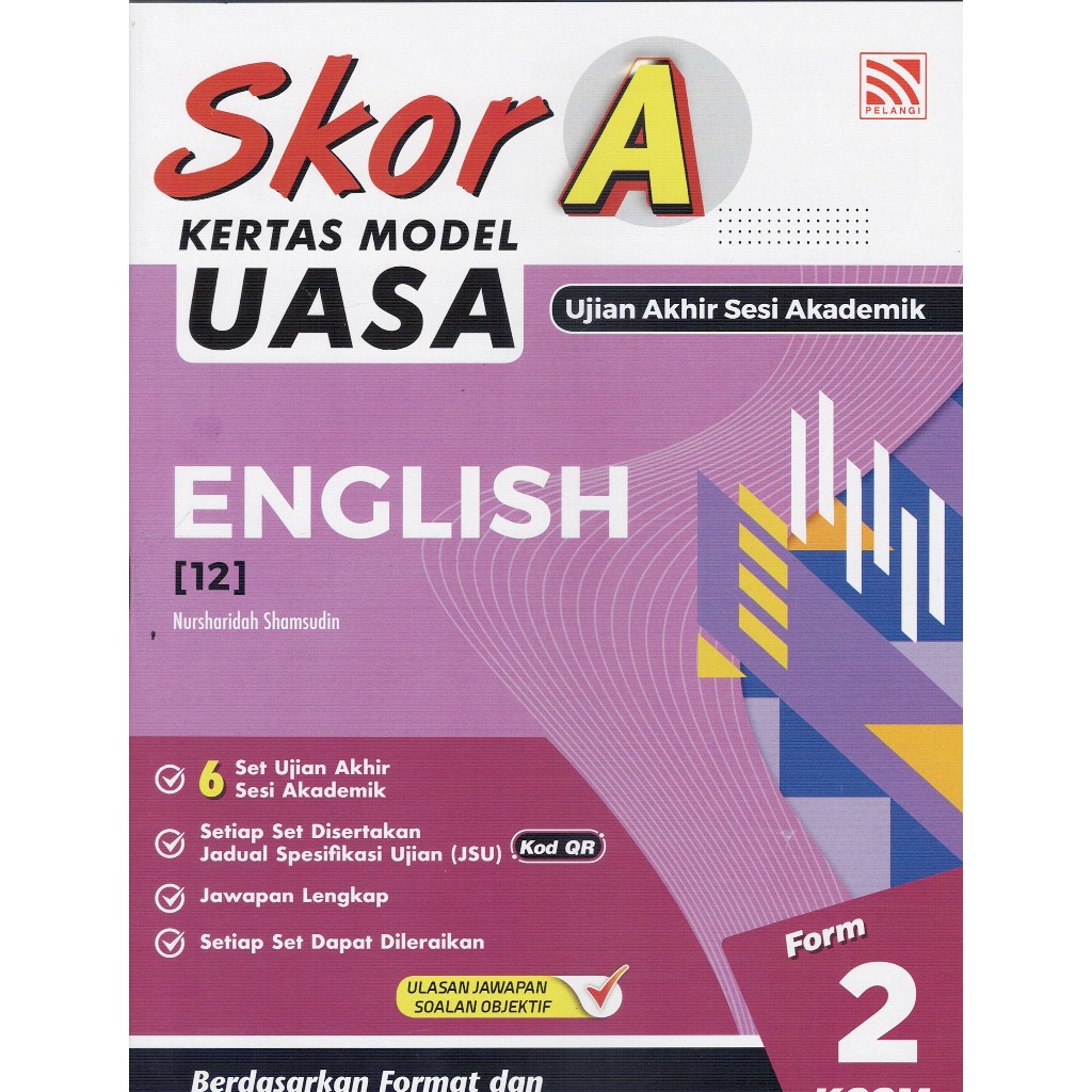 BUKU LATIHAN ( 2025 ) : SKOR A KERTAS MODEL UASA ENGLISH FORM 2 KSSM | Shopee Malaysia