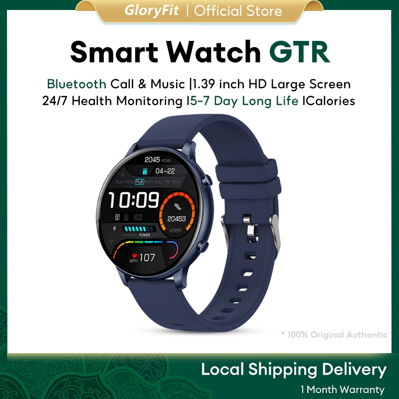 Gloryfit × Aolon GTR Jam Smart Watch lelaki Woman Man Original Call ...
