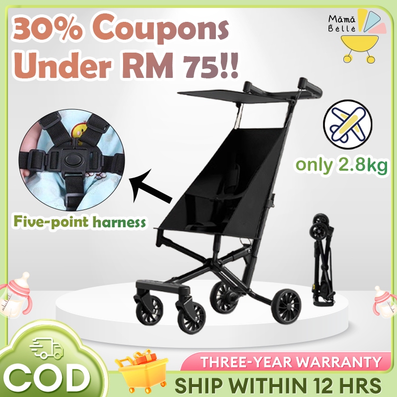 [20% Coupons] Baby Foldable Lightweight Stroller Kids Stroller 2.8kg ...