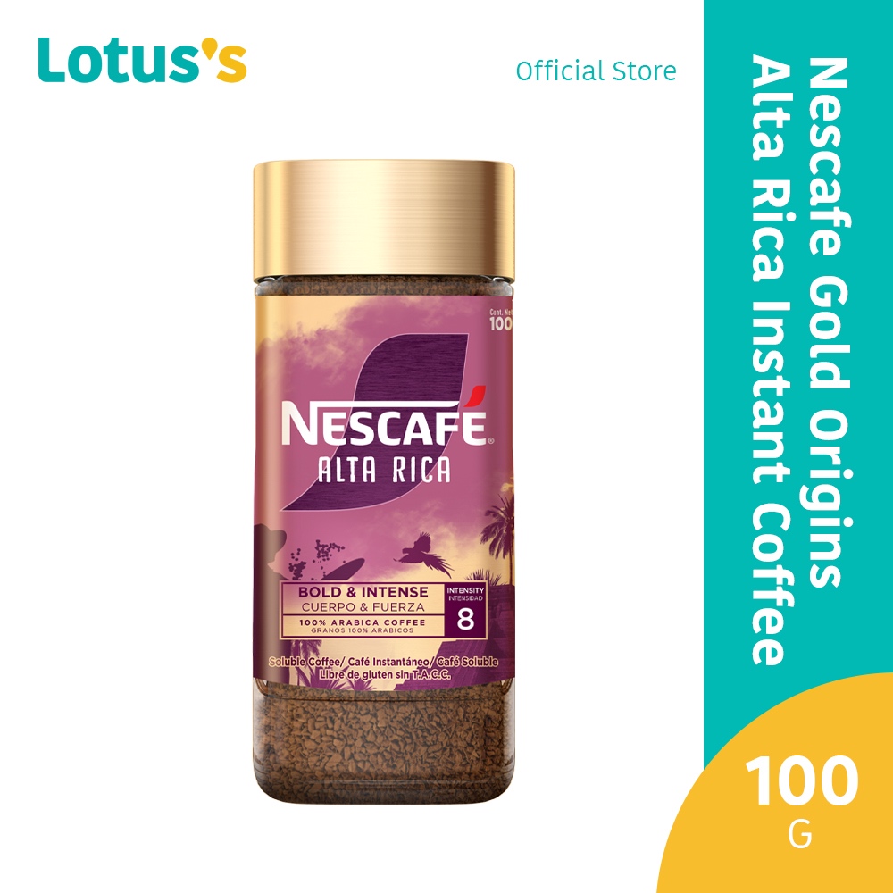 Nescafe Gold Origins Alta Rica Instant Coffee 100g | Shopee Malaysia