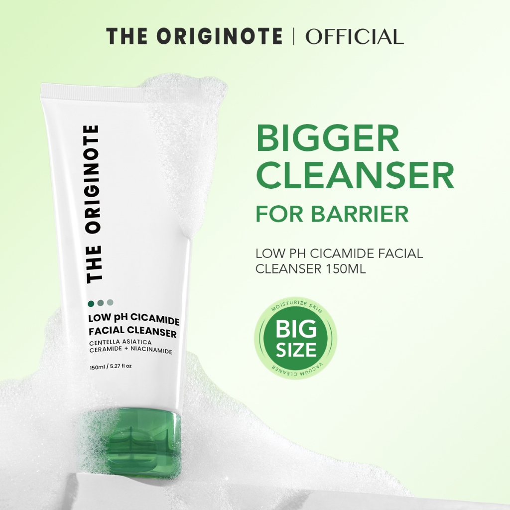 The Originote Low pH Cicamide Facial Cleanser 150ml - Big size low pH ...
