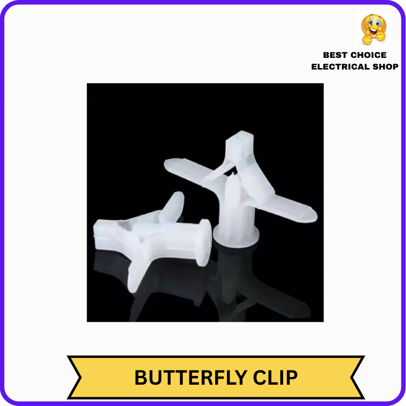 Ceiling Plug / Butterfly Wall Plug / Partition Plug PVC Fastener ...