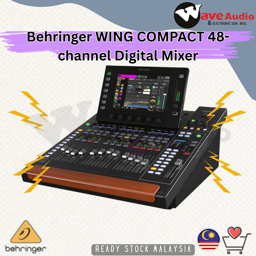 Behringer WING COMPACT 48-channel Digital Mixer | Shopee Malaysia