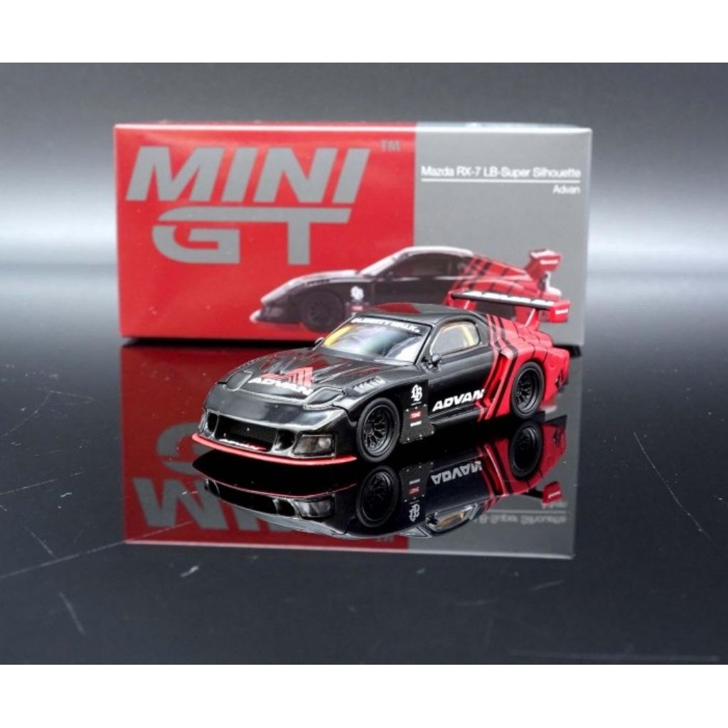 Mini GT 1:64 #983 Mazda RX7 LB-Super Silhouette Advan (New & Sealed ...