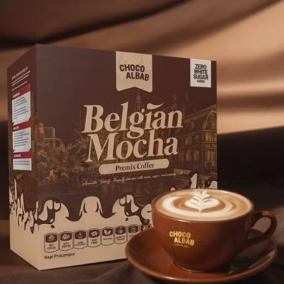 [READYSTOCK] TERBARU! BELGIAN MOCHA DRINKS CHOCO ALBAB Minuman Caffeine ...