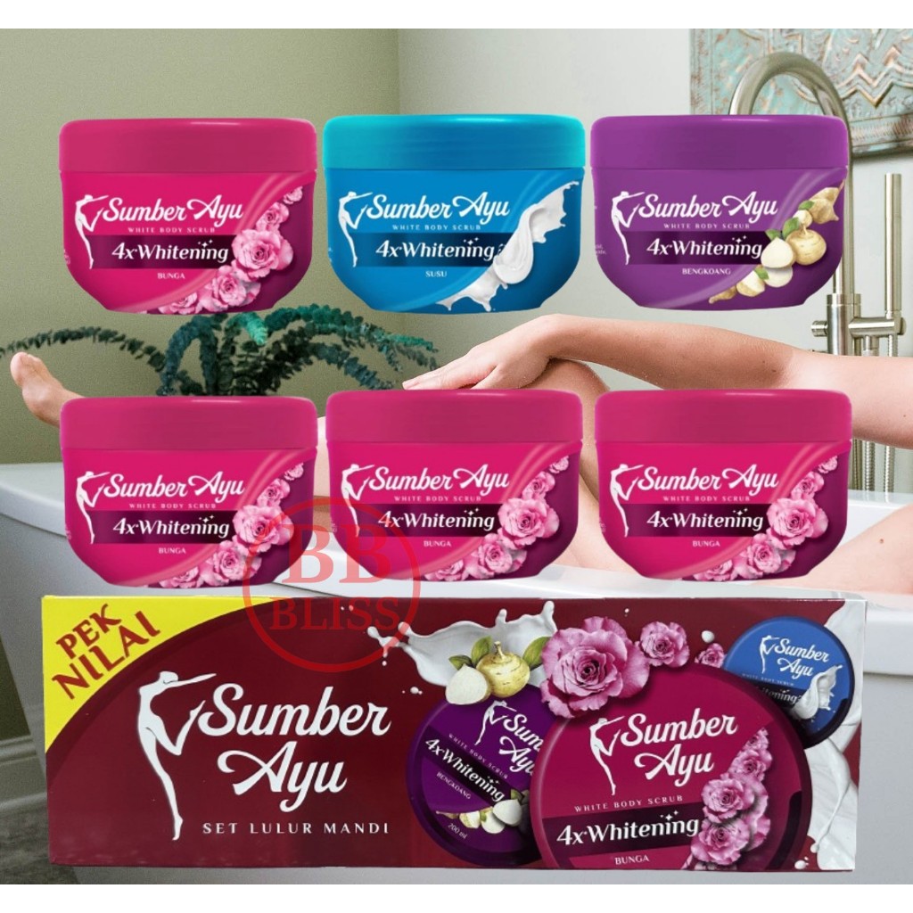 Sumber Ayu Body Scrub Lulur Mandi / Body Scrub Set | Shopee Malaysia