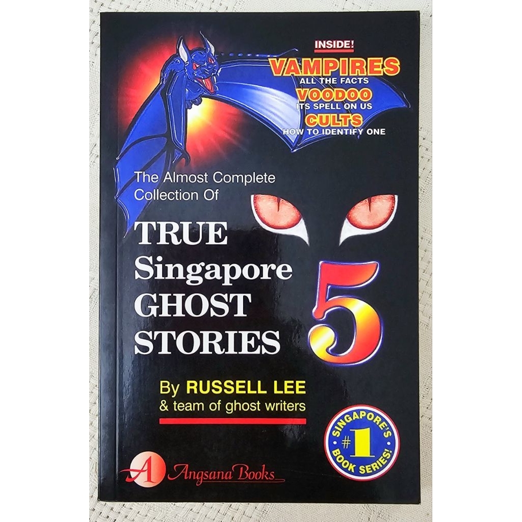MBH | NEW | TRUE SINGAPORE GHOST STORIES #5 by Russell Lee & Team ...