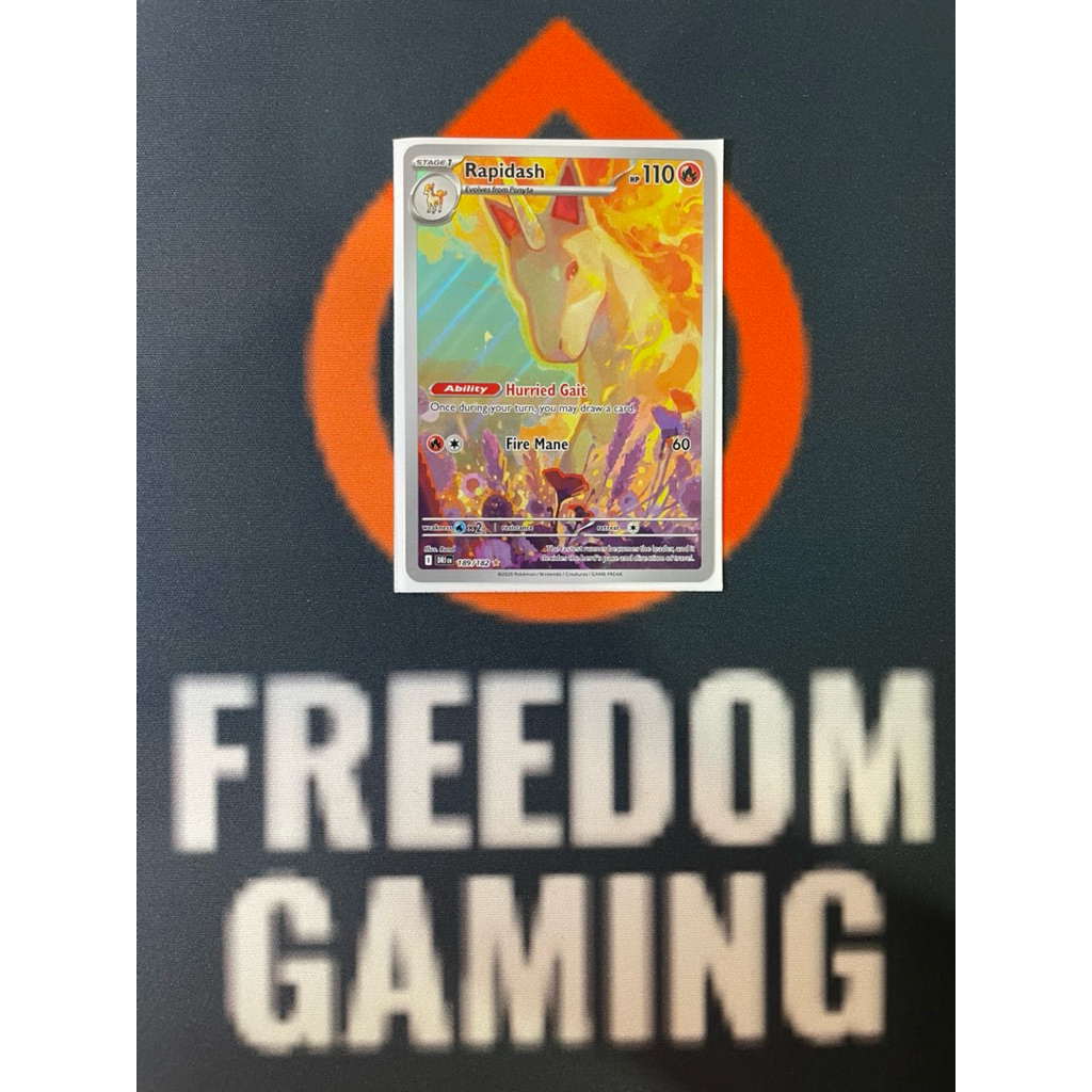 Pokemon TCG Destined Rivals - Rapidash (Near Mint) | Shopee Malaysia