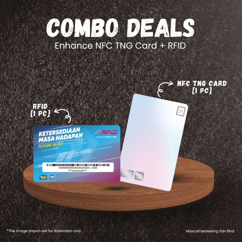 Touch ‘n Go Enhance NFC Card + RFID Tag | Shopee Malaysia
