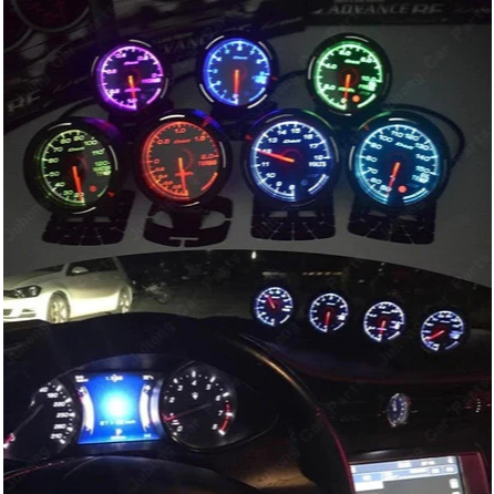 Defi 255 Colours Advance BF (SHORT METER) Smart Digital Meter Gauge ...