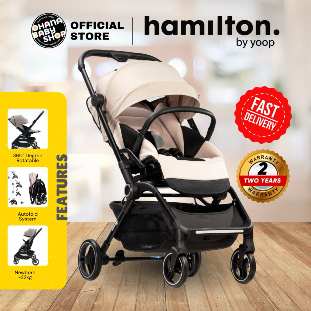 [PROMO] Hamilton T1 360 Turnable Seat Spin 2 Way Facing Stroller ...