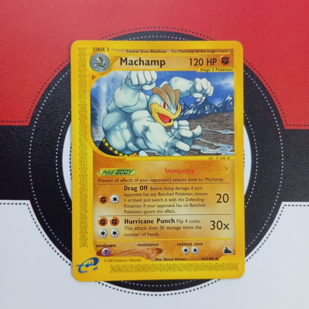 Pokemon TCG - Machamp - 16/144 Skyridge (Rare) | Shopee Malaysia