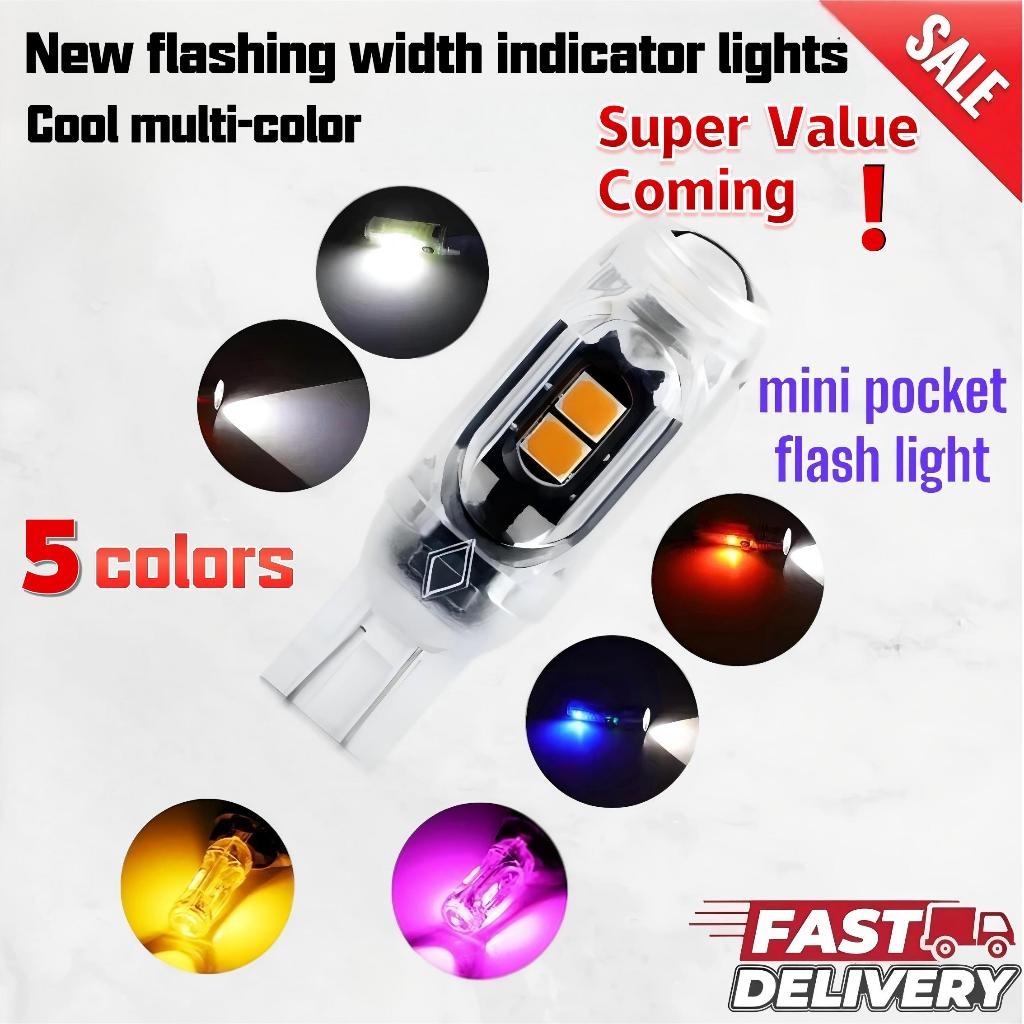 New Mini Flashlight Width indicator lights Multiple colors Small and ...