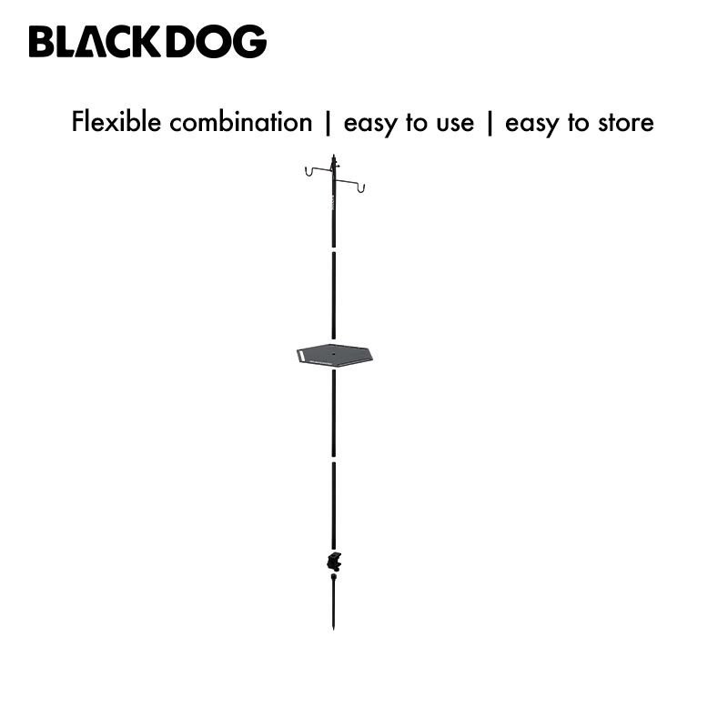 BLACKDOG Light Pole Camping Outdoor Table Lamp Holder Hook Picnic Lampu ...